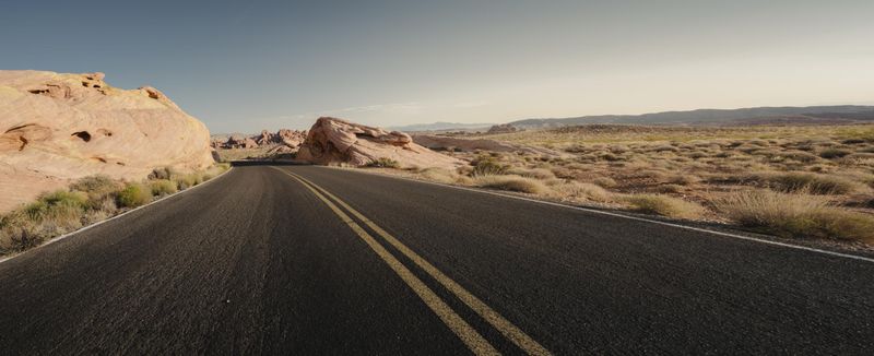 Dawn Road in Colorado, USA HDRi Maps and Backplates