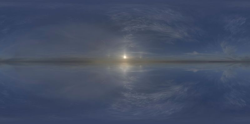 Dawn Sky Dome: Embracing the Endless Landscape HDRi Maps and Backplates