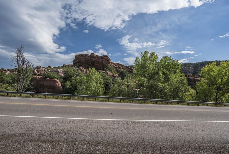 Daytime Landscape with Clear Sky HDRi Maps and Backplates