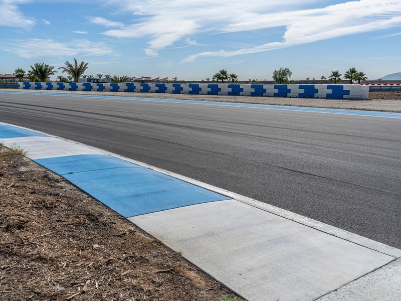 Daytime Race Track: Speeding Through Clouds on the Road HDRi Maps and ...