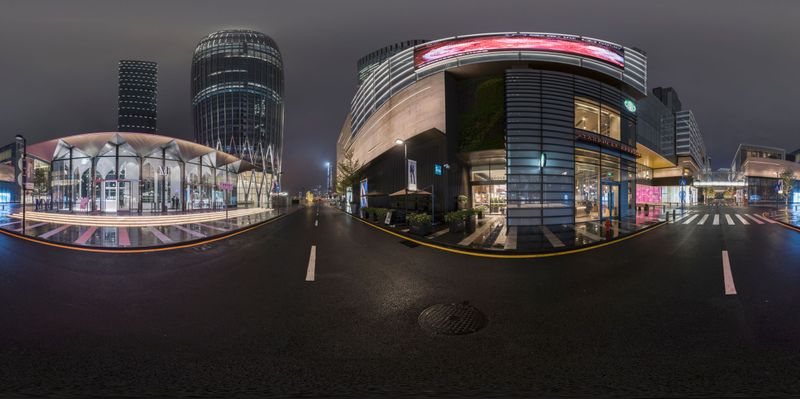 Urban Design in China HDRi Maps and Backplates