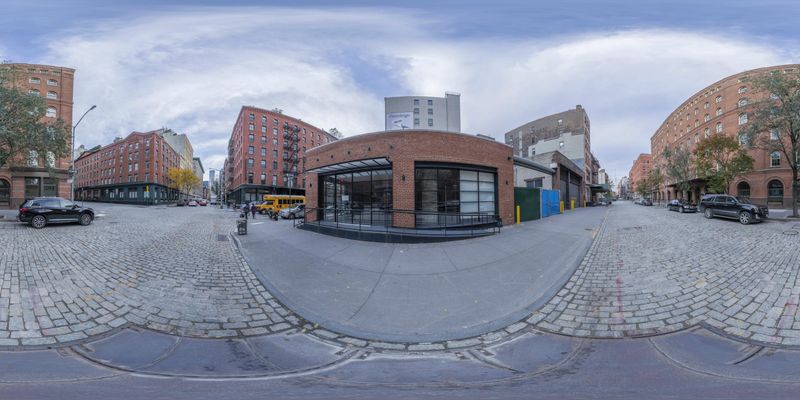 Urban Facades of Manhattan HDRi Maps and Backplates