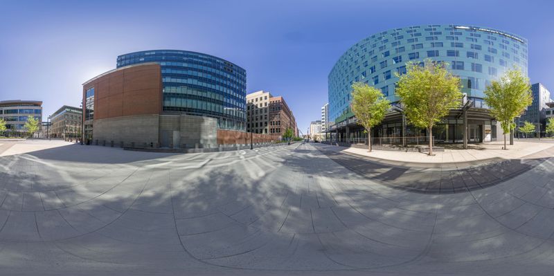 Denver City Road: Exploring a Mixed-Use Property HDRi Maps and Backplates