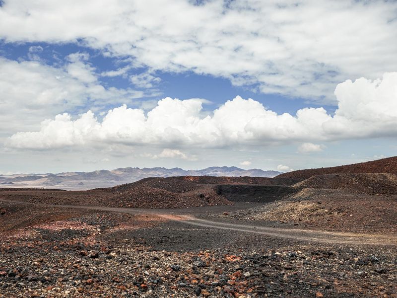 Desert Mountain Landscape Off Road HDRi Maps and Backplates
