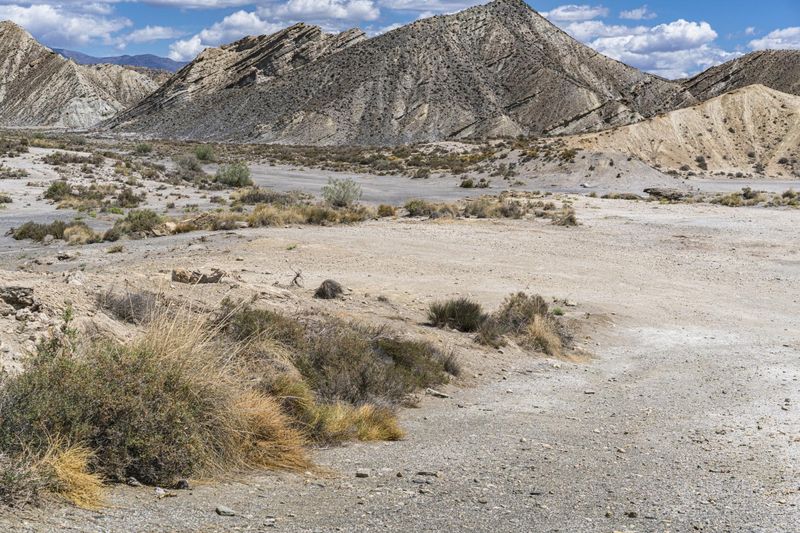 Desert Road to Nowhere in Tabernas, Spain HDRi Maps and Backplates