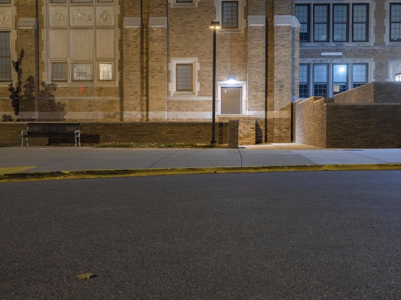 Nighttime Architecture in Detroit's Business District HDRi Maps and ...