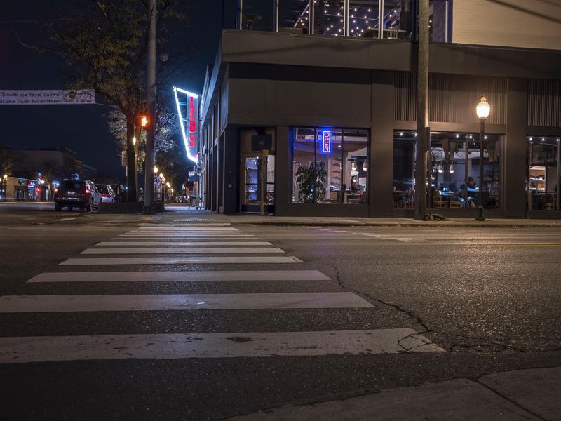 Nighttime in Detroit: City Lights and Neon HDRi Maps and Backplates