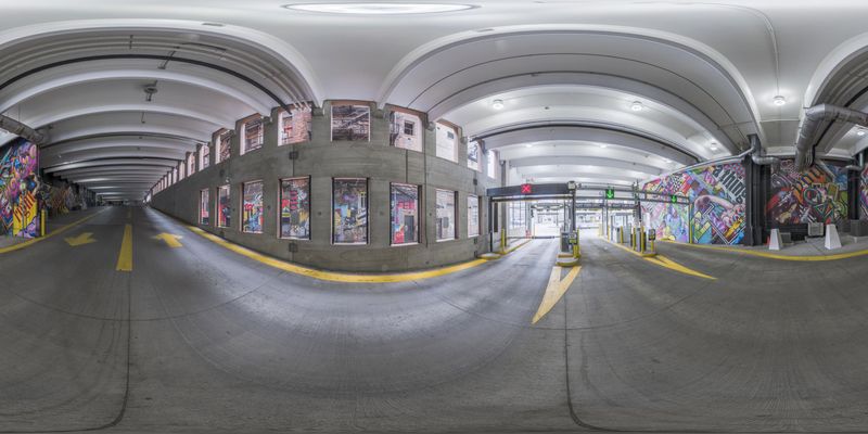 Detroit's Urban Art District: Graffiti and Station Vibes HDRi Maps and ...