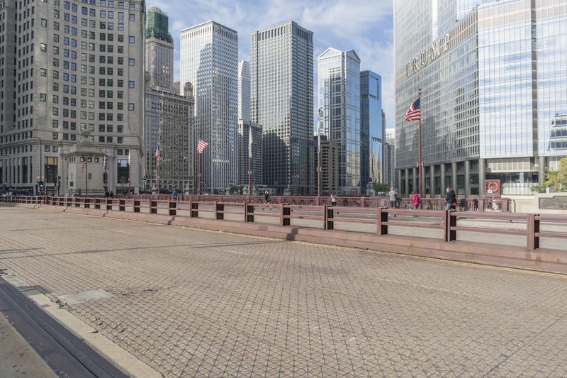 Downtown Chicago Cityscape with High-rise Skyscrapers HDRi Maps and ...