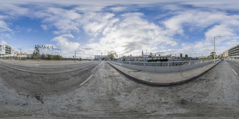 Downtown Metropolis: A View of the Street HDRi Maps and Backplates