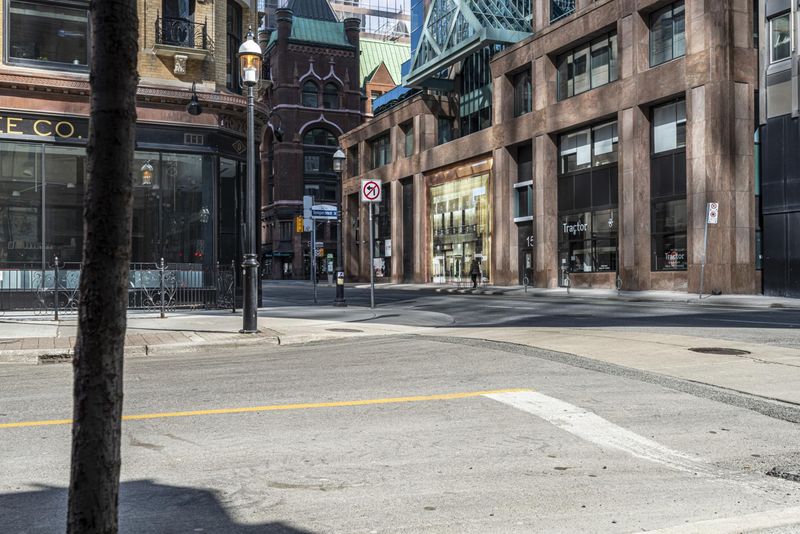 Downtown Toronto Architecture: Exploring City Life HDRi Maps and Backplates