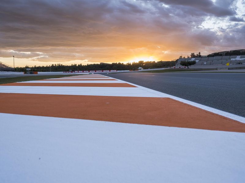 Dramatic Race Track in Valencia, Spain HDRi Maps and Backplates