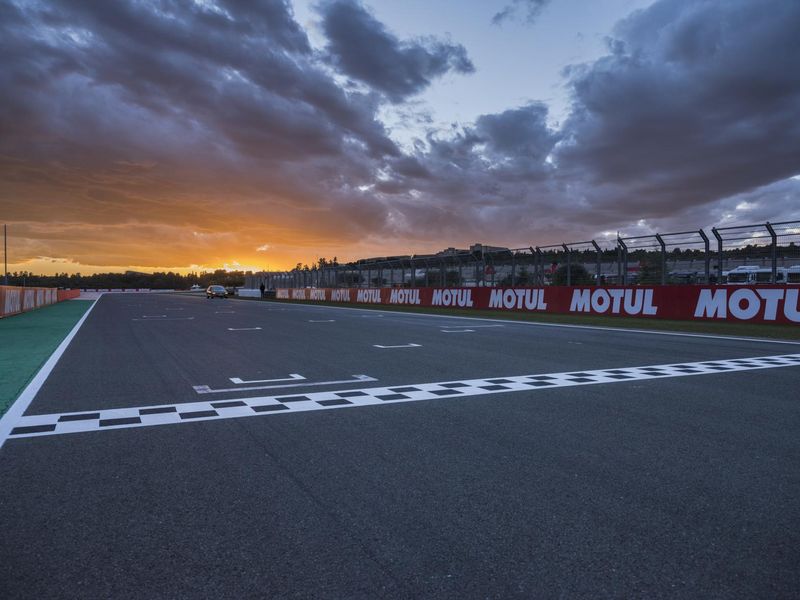 Dramatic Sunset View of Valencia Race Track in Spain - HDRi Maps and ...