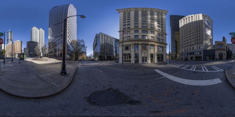 Atlanta Urban Exploration: Classic and Modern Architecture HDRi Maps ...
