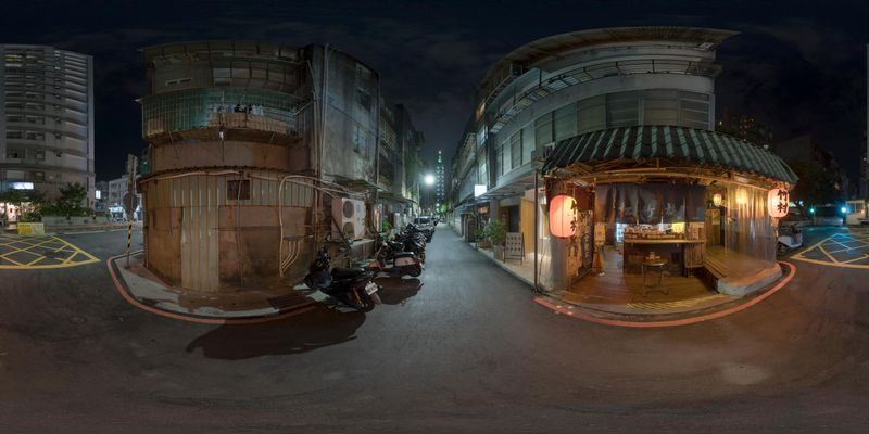 Midnight in Taipei HDRi Maps and Backplates