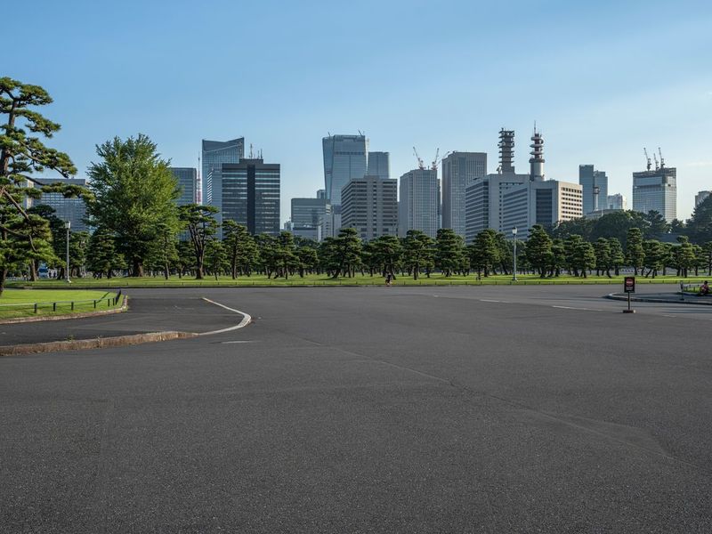 Edo Park: A Green Oasis in an Urban Environment HDRi Maps and Backplates