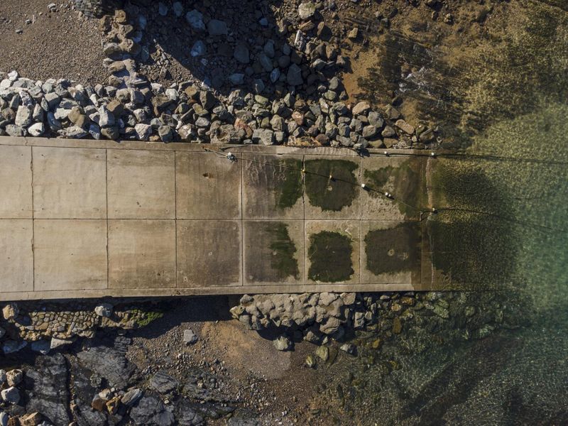 Elevated Boat Ramp in Portugal: A View of the Water HDRi Maps and ...