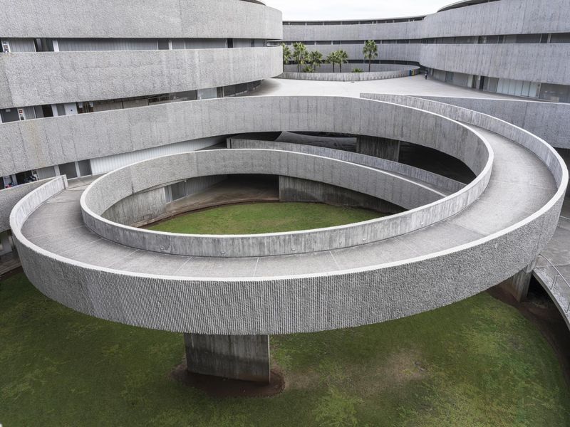 Elevated Highway Ramp in Tenerife: A Modernist Brutalist Architecture ...