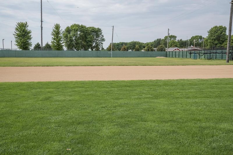 Empty Baseball Field in Bancroft, Iowa HDRi Maps and Backplates