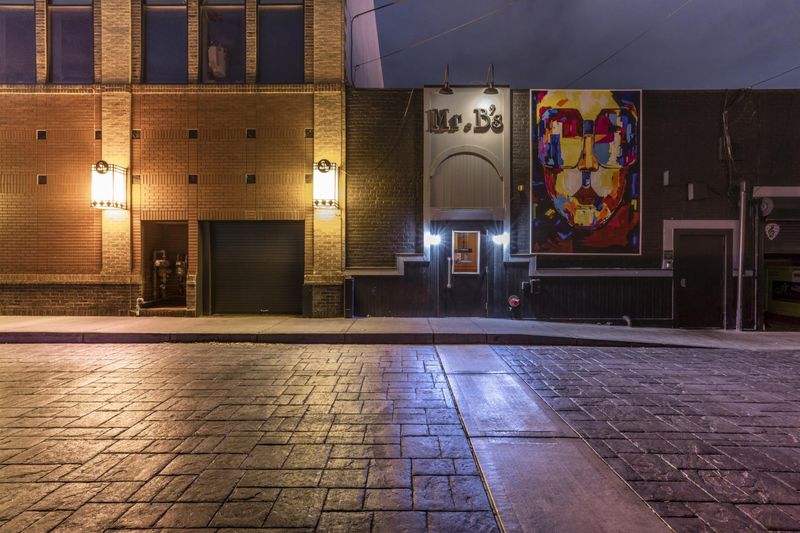 Empty Brick Alley in Detroit at Night HDRi Maps and Backplates