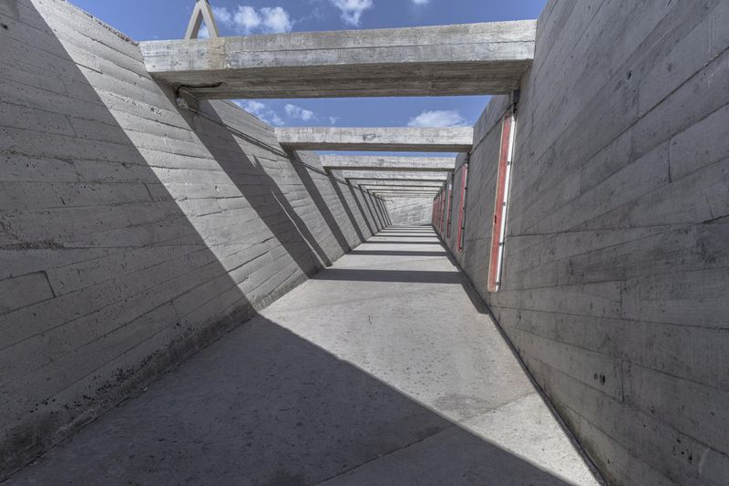 Empty Concrete Ramp in Tenerife HDRi Maps and Backplates