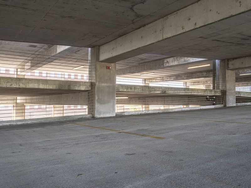 Empty Parking Garage Urban Architecture HDRi Maps and Backplates