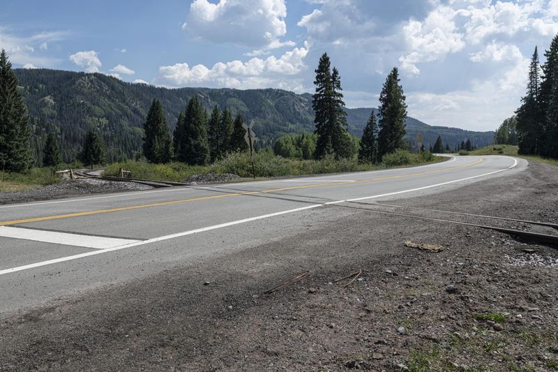 Empty Road Surrounded by Beautiful Colorado Landscape HDRi Maps and ...