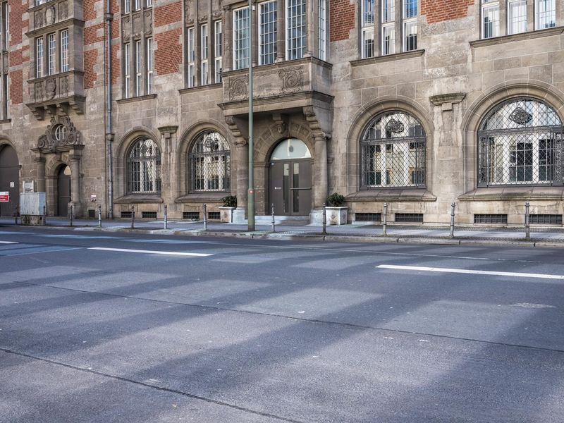 Empty Street in Sydney, Australia HDRi Maps and Backplates