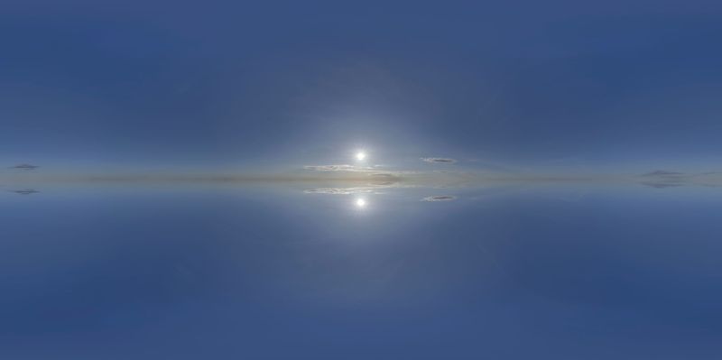 Endless Open Space Under the Sky Dome HDRi Maps and Backplates