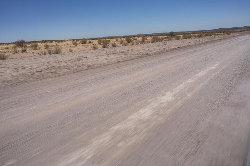 Endless Road in the African Desert HDRi Maps and Backplates