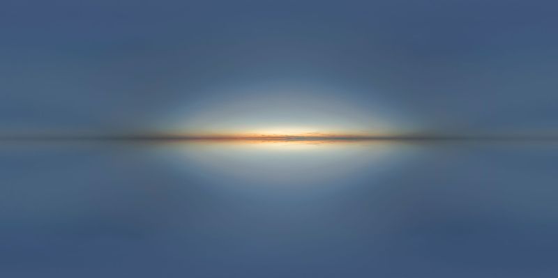 Endless Skies and Open Spaces at Dawn HDRi Maps and Backplates