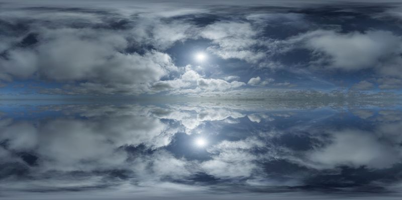 Endless Sky Dome: Exploring Expansive Environments HDRi Maps and Backplates