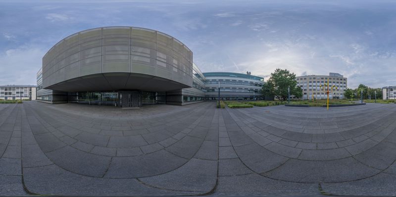 Europe's Business Hub: Berlin's Financial District HDRi Maps and Backplates