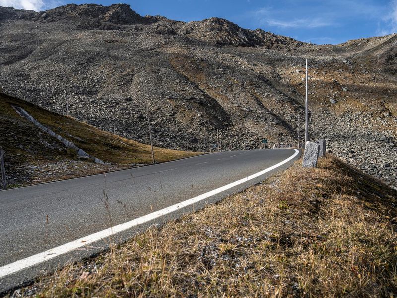 Road through Europe's Highland: Nature and Terrain HDRi Maps and Backplates