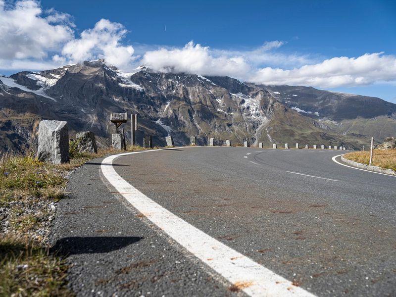 Scenic Road Winding through Europe Highlands HDRi Maps and Backplates
