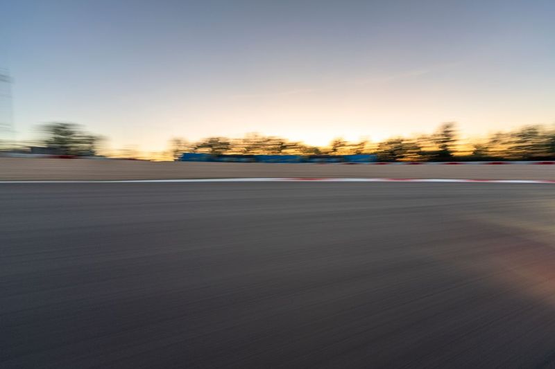 Europe Racing Track: Clear Sky at Dawn HDRi Maps and Backplates