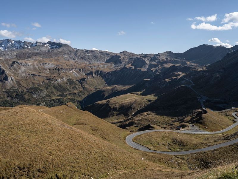 Europe's Scenic Road: Mountain View HDRi Maps and Backplates