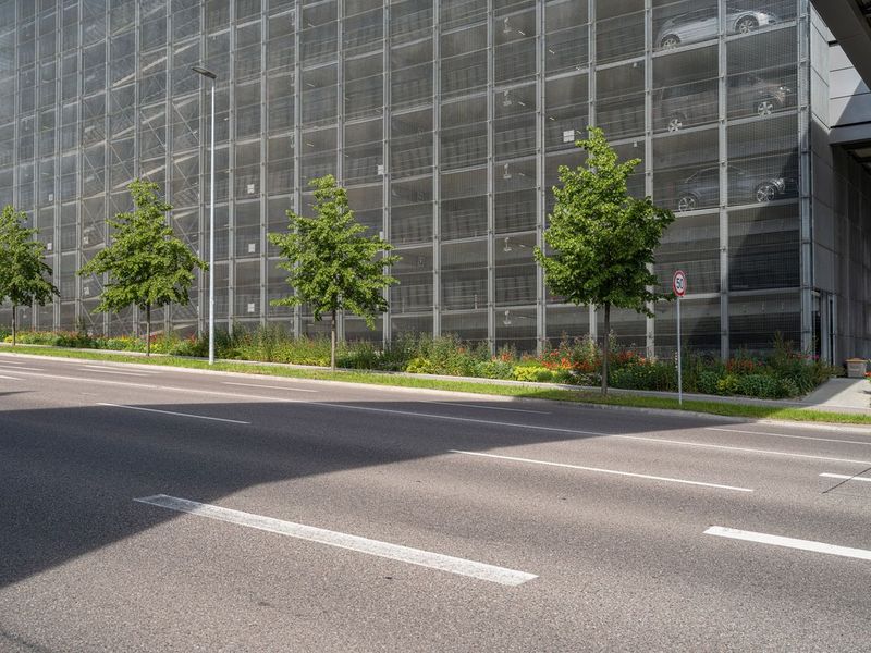 European City: A High-Rise Building Casting a Shadow HDRi Maps and ...