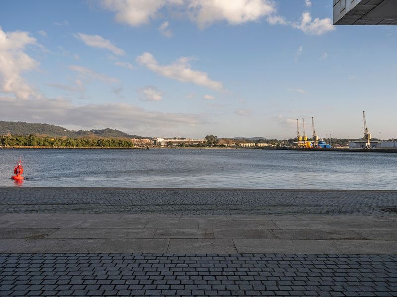 European Dawn at Porto's Coastal Pier HDRi Maps and Backplates