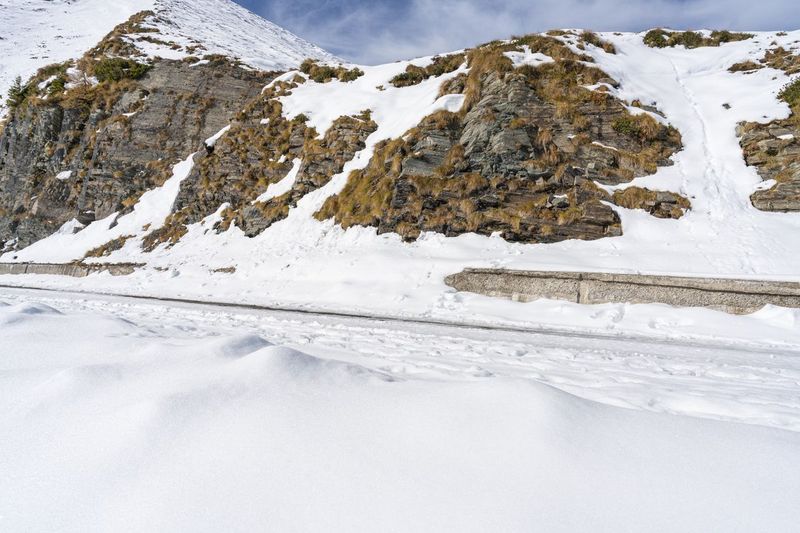 European Highland Terrain: Ice Cap and Snow HDRi Maps and Backplates