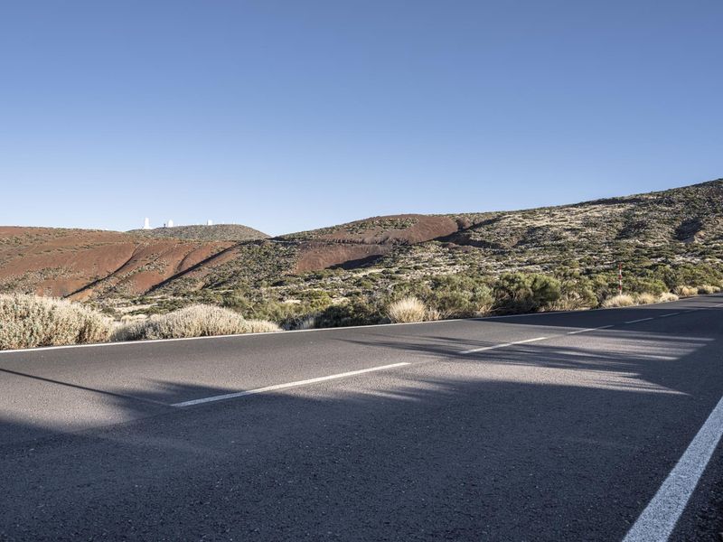 European Highway: Tar Lane Surrounded by Nature HDRi Maps and Backplates