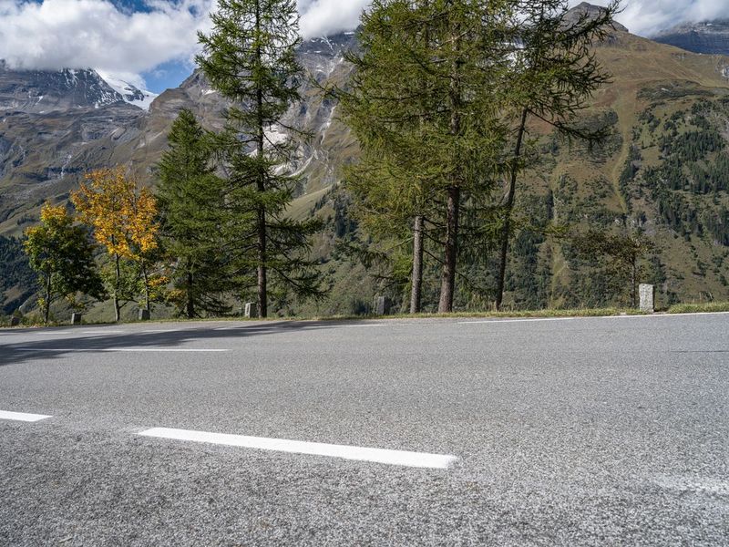 European Road in the Daytime: Asphalt and Beautiful Landscape HDRi Maps ...