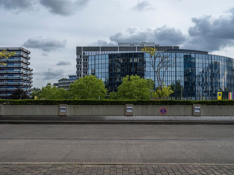 European Urban Infrastructure in Hamburg's Cityscape HDRi Maps and ...