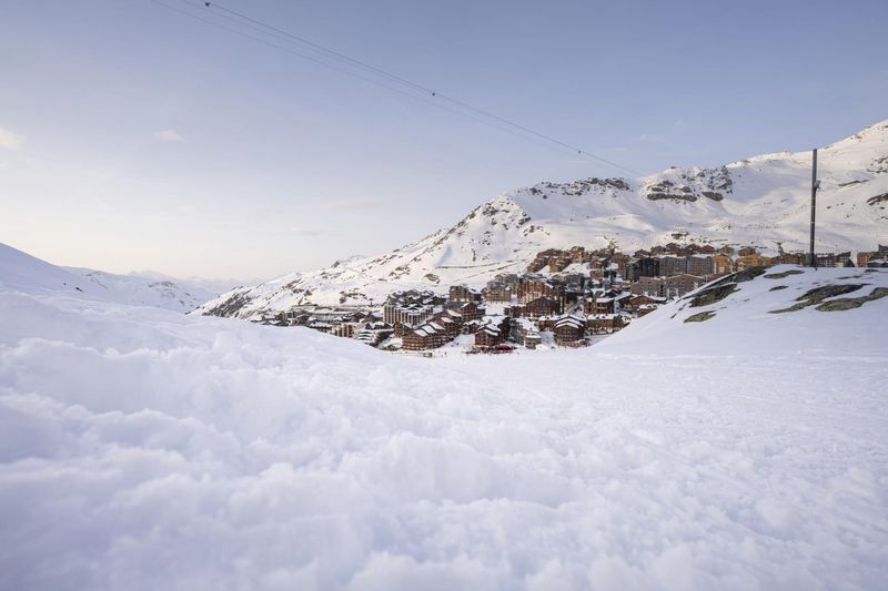 European Winter Landscape: Majestic Mountain Range HDRi Maps and Backplates