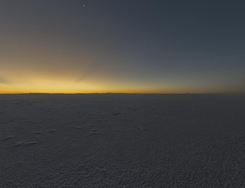 Evening Utah Desert Night over Salt Lake