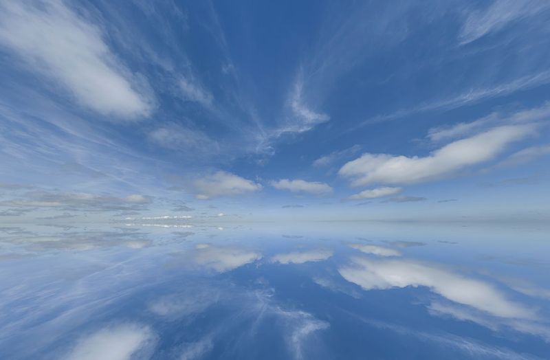 Exploring the Open Space: A Cloudy Day Under the Endless Sky HDRi Maps ...