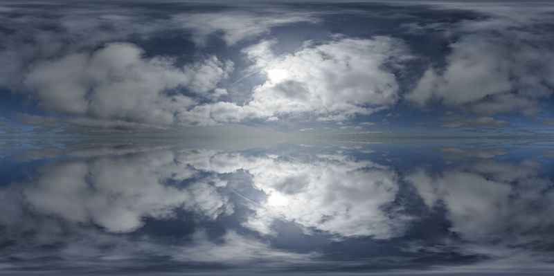 Exploring Open Spaces Under a Sky Dome HDRi Maps and Backplates