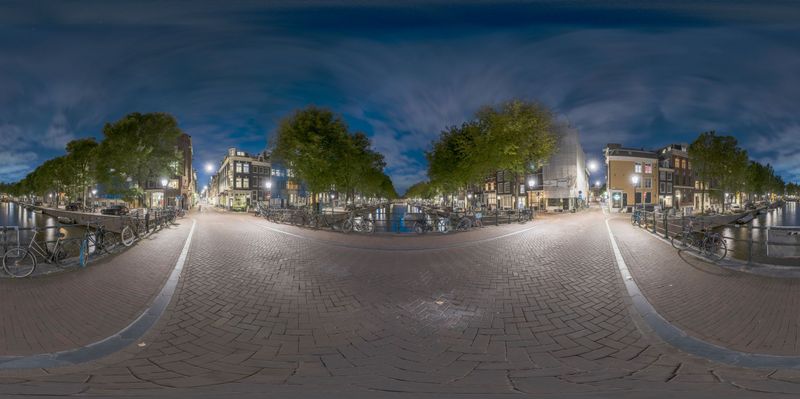 Urban Exploration in Amsterdam HDRi Maps and Backplates
