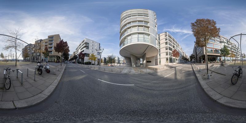 Exploring Hamburg's Art District - HDRi Maps and Backplates