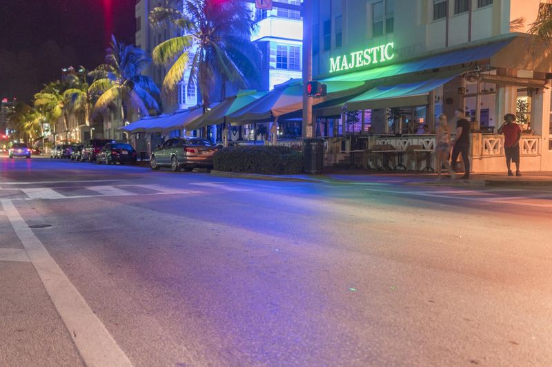 Night in Miami: Urban Architecture and Neon Lights HDRi Maps and Backplates